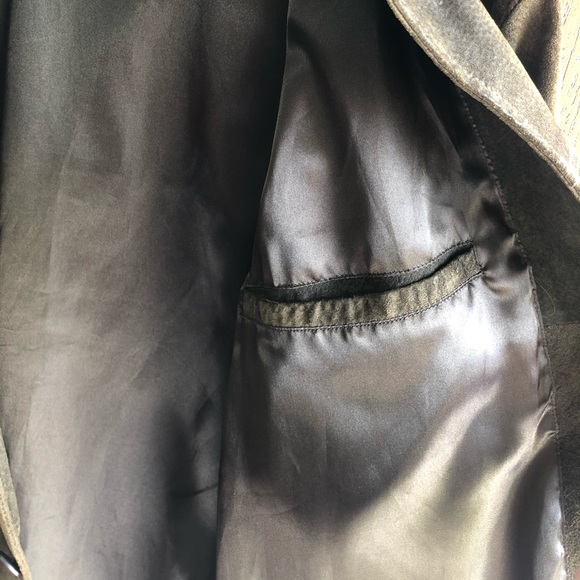 Britches | Jackets & Coats | Genuine Army Green Leather Jacket | Poshmark